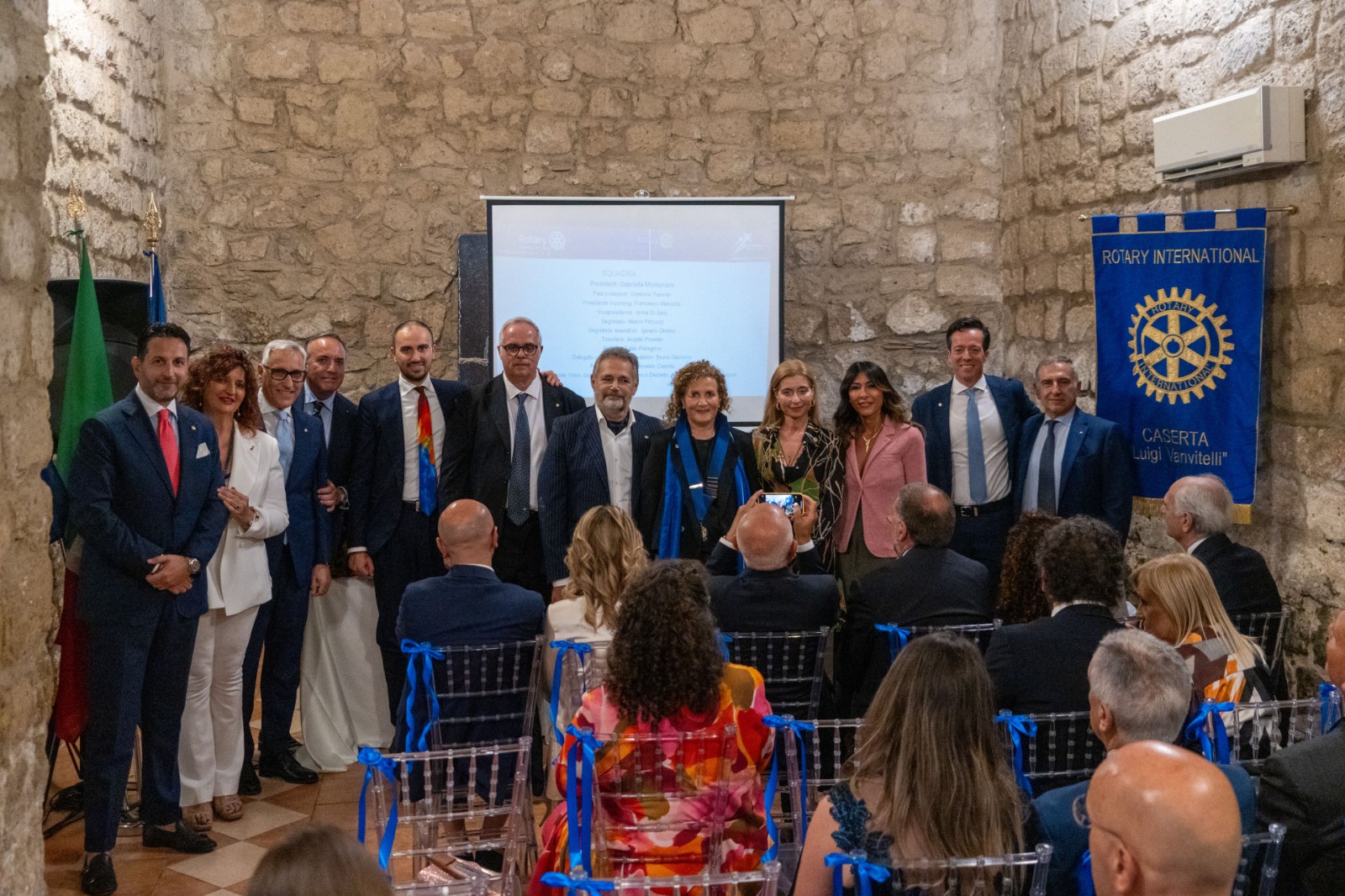 Rotary Club Caserta Luigi Vanvitelli, Gianluca Parente cede il collare ...